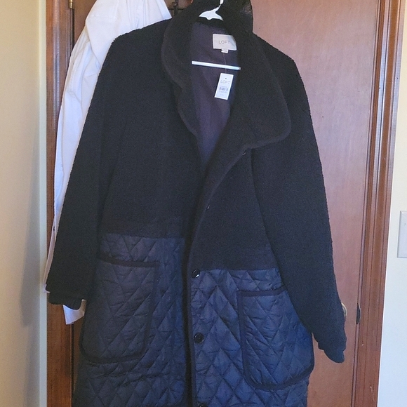 LOFT | Jackets & Coats | Brand New Loft Coat Beautiful Xxl | Poshmark